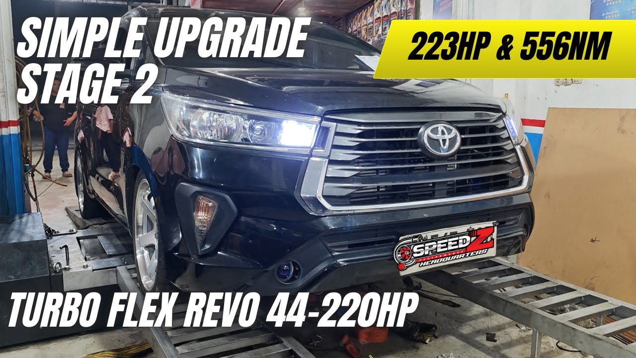 INNOVA REBORN MASUK STAGE 2‼️TURBO FLEX 44-220 | SPEEDZ PERFORMANCE ...