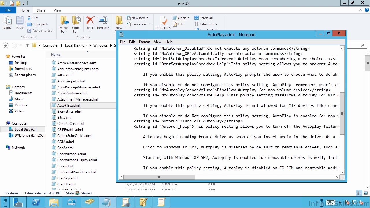 0804 Creating Custom Administrative Templates - YouTube