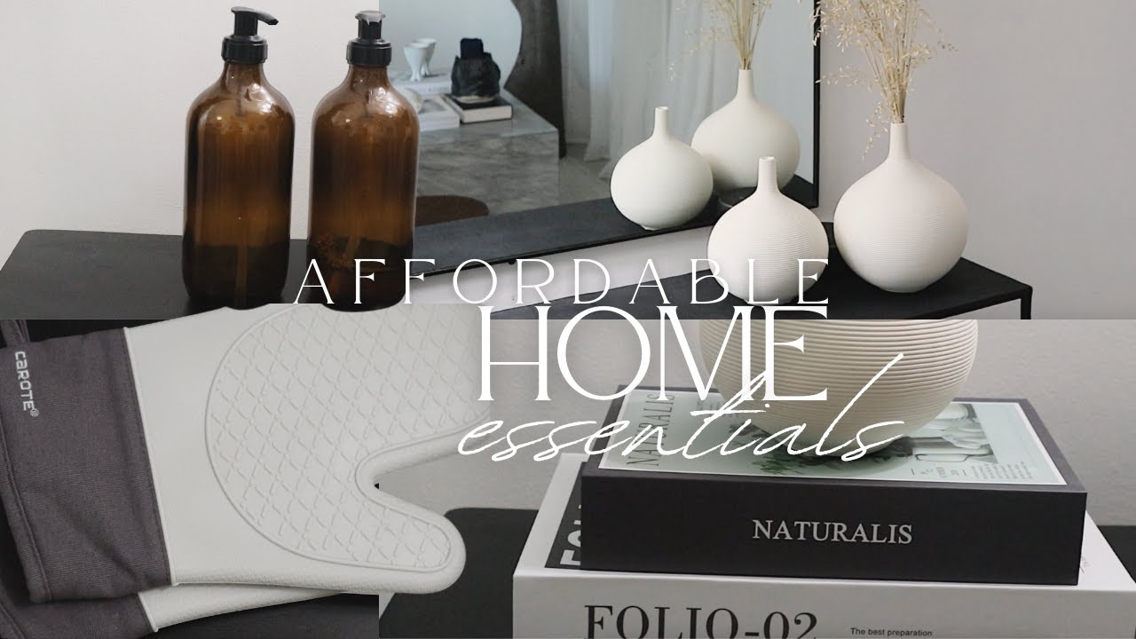 Daily Home Essentials: Pretty & Practical Items (Philippines) 🏠 - YouTube