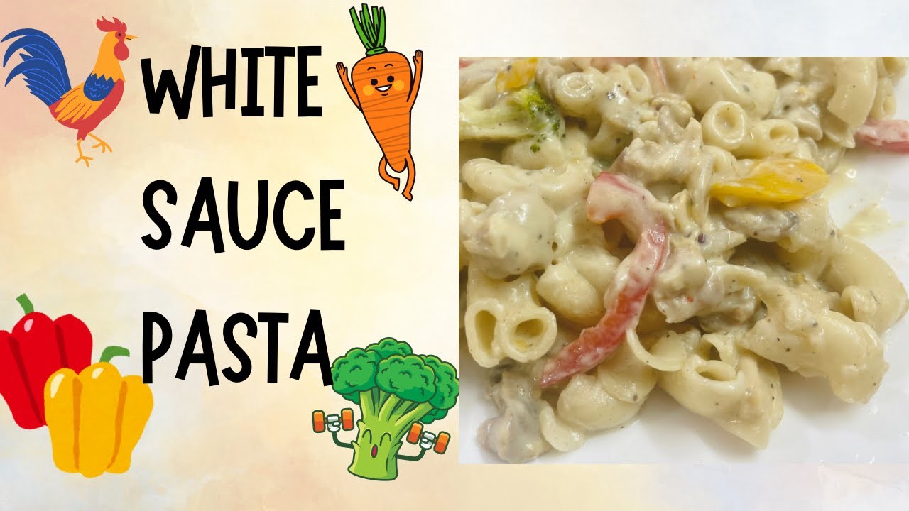 White sauce pasta/creamy/ italian /macroni /recipes - YouTube