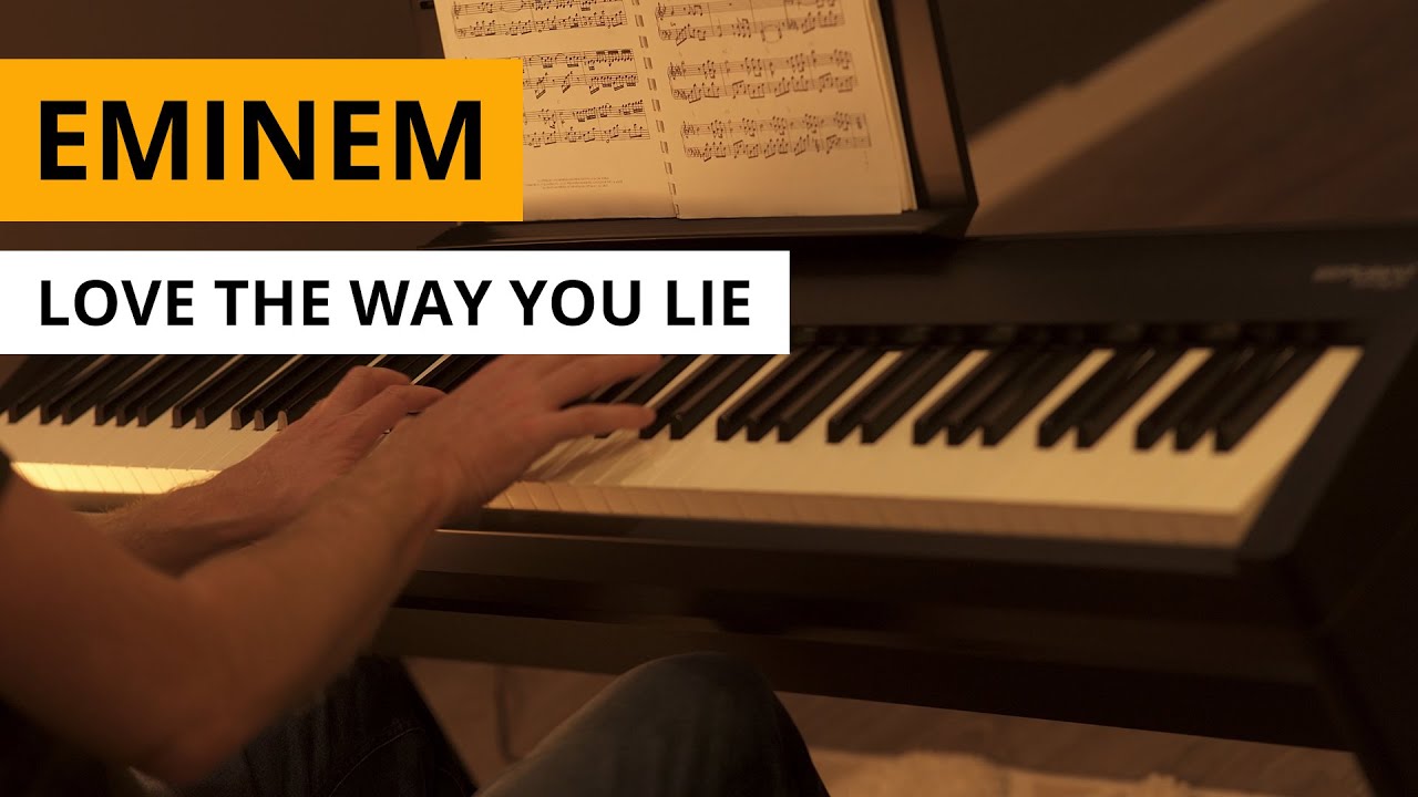 Rihanna feat. Eminem - Love the way you lie Part II [Piano Cover] - YouTube