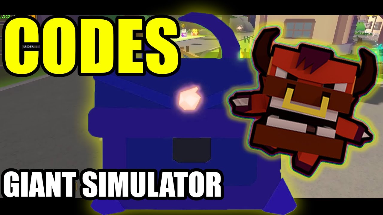 [CODE] NEW CODES GIANT SIMULATOR ROBLOX 2021 - YouTube