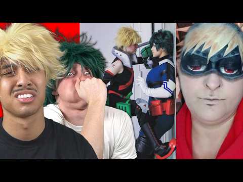 MHA Voice Actors React to The Most Cringe Anime Shorts
