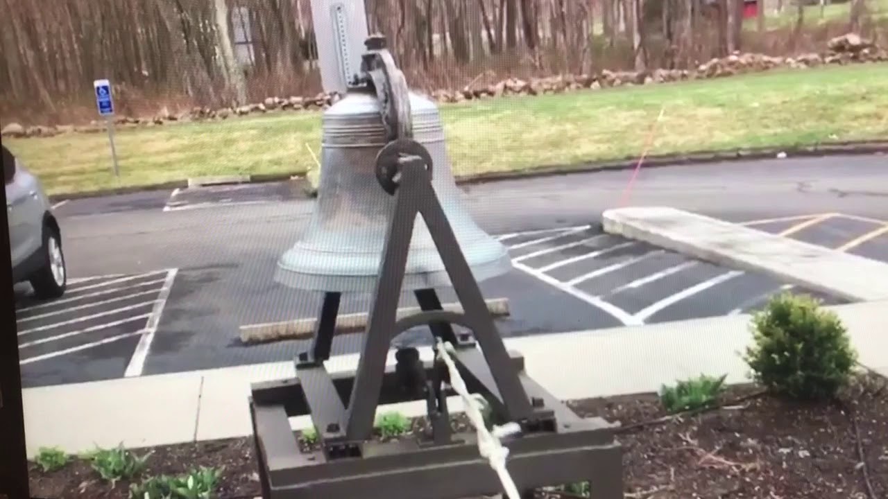 2020 04 04 Ringing Bells outside St Dimitrie during corona virus ...