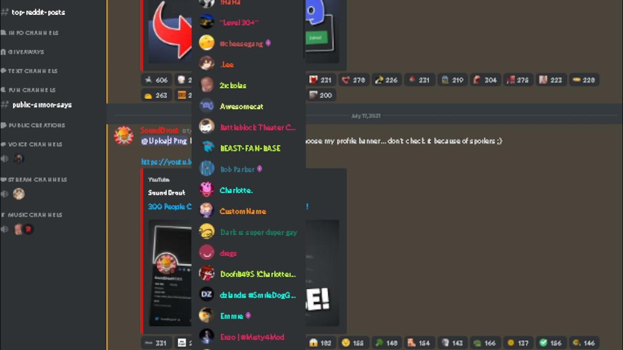 Discord New Feature Role Popout - YouTube