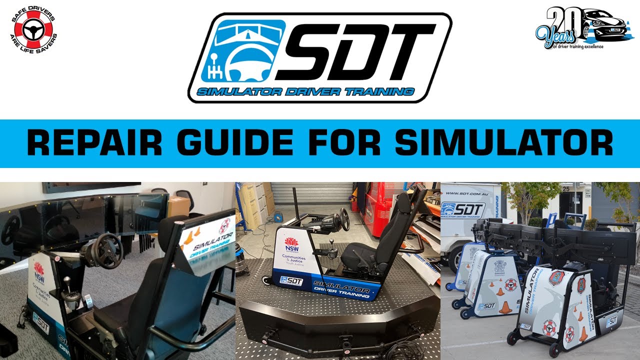 Simulator Repair Guide: Fixing Handbrake and Seat belt - YouTube