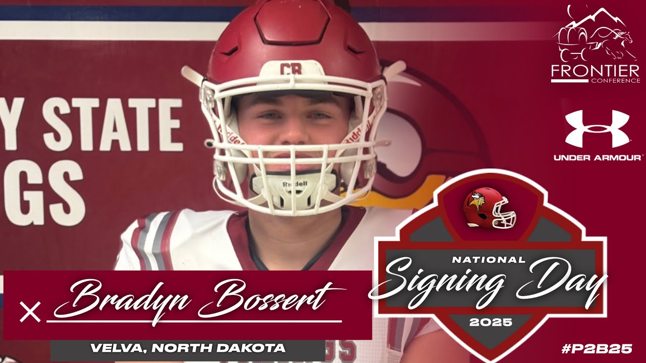 VCSU Football NSD 2025 - Bradyn Bossert - YouTube
