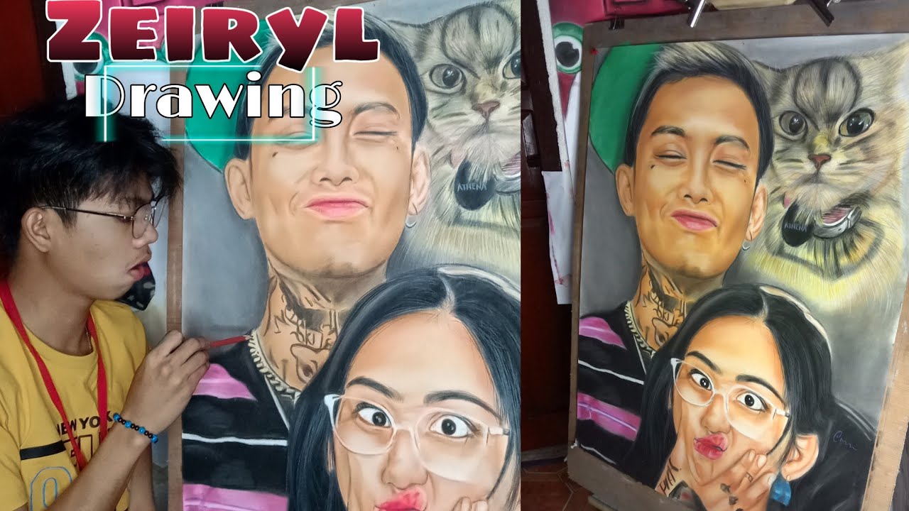 Zeiryl Drawing| Zeinab harake | Timelapse Video |Edmar Casinillo - YouTube