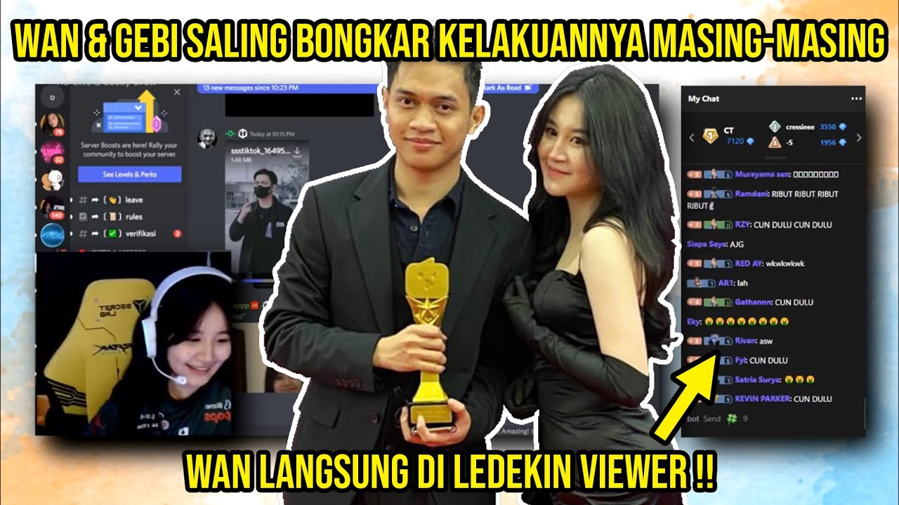 WAN & GEBI SALING BONGKAR KELAKUANNYA MASING-MASING !! WAN LANGSUNG DI ...