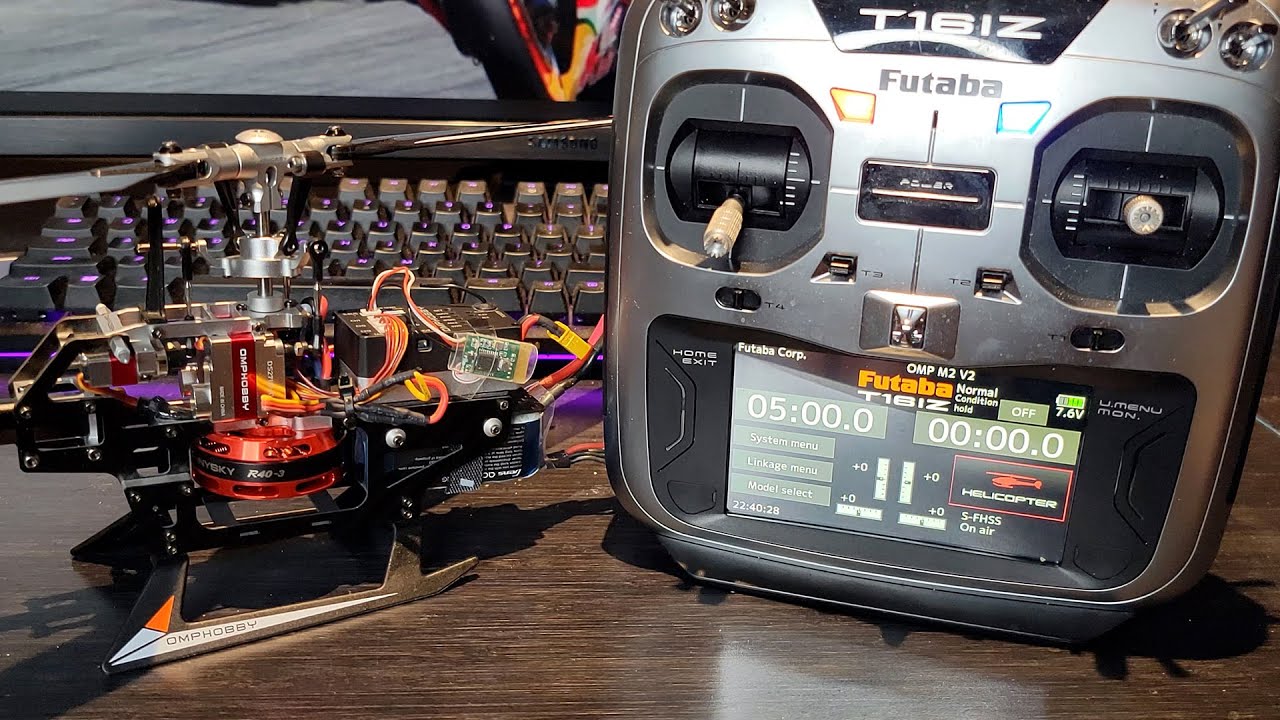 OMP M2 V2 Transmitter Setup - YouTube