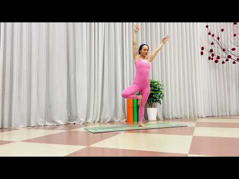 Korean girl home abs | Gentle Yoga for Deep Hip Opening