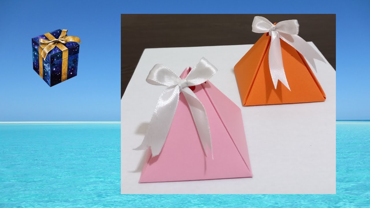 How can we wrap a gift beautifully?Small gift wrapping - YouTube