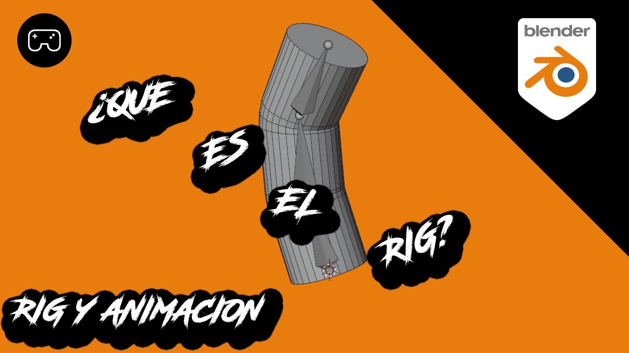 ¿Que es el Rigging? - Blender Curso español Rig y Animacion - YouTube