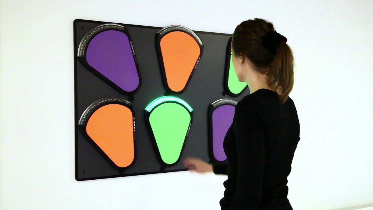 No 3 Interactive Wall Treax pads - YouTube