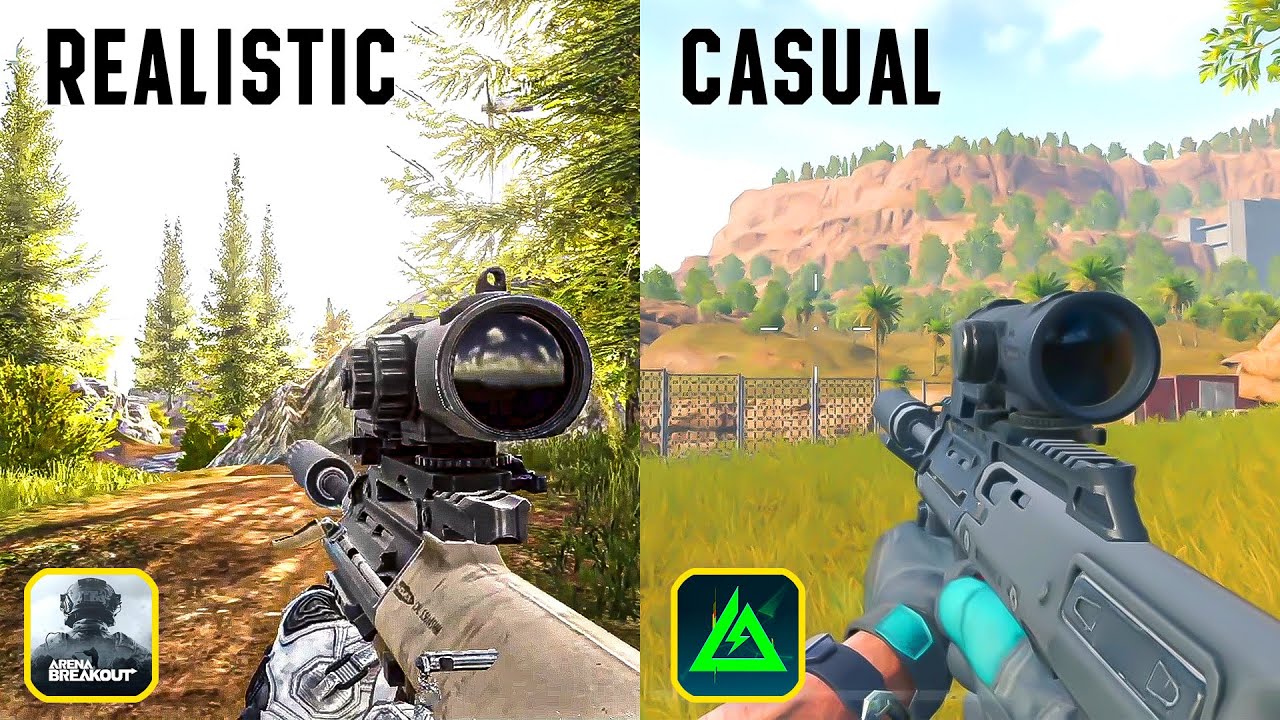 Delta Force Vs Arena Breakout - YouTube