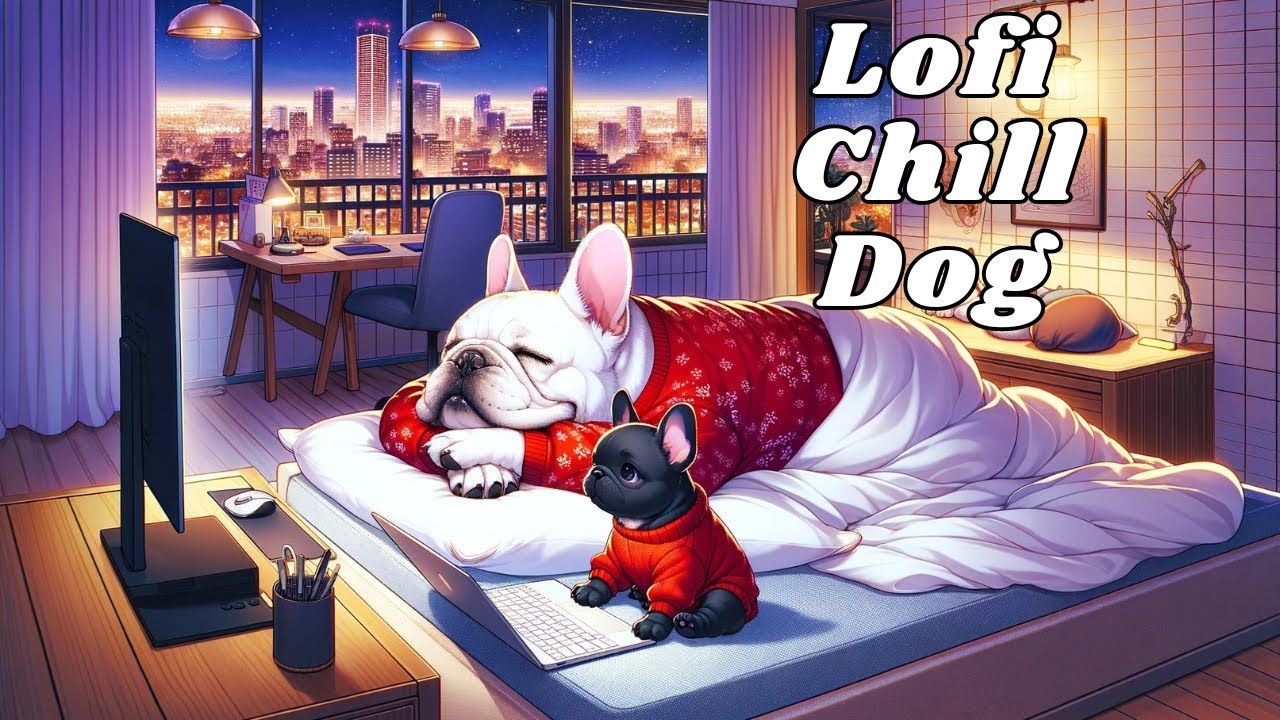 Chill Lofi dog 🐶 Lofi Hip Hop Mix Relaxing Music, Chill Beats for study ...
