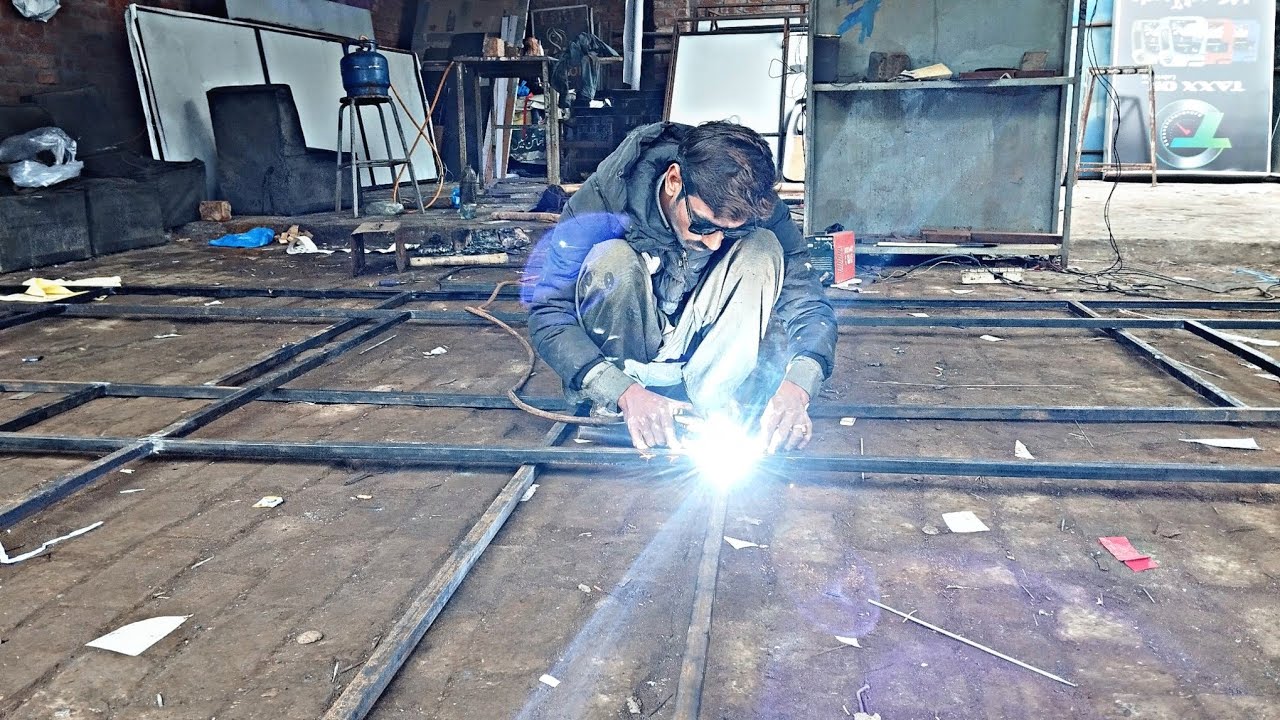 Sign board making in factory | sign board manufacturing - YouTube