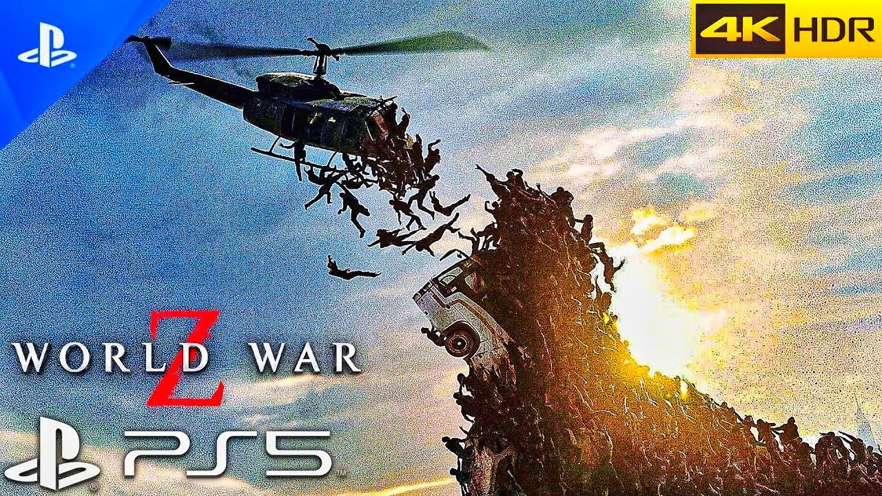 (PS5) World War Z ☠️ Zombies Invasion New York Gameplay 4K HDR Play ...