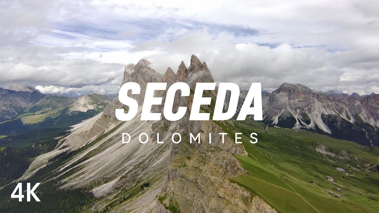 Seceda Dolomites, Italy - Part 1 [Drone 4K] - YouTube