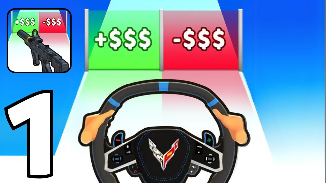 Steering Wheel Evolution Drive to evolve - car master! - Gameplay Walkthrough Part 1 (Android ...