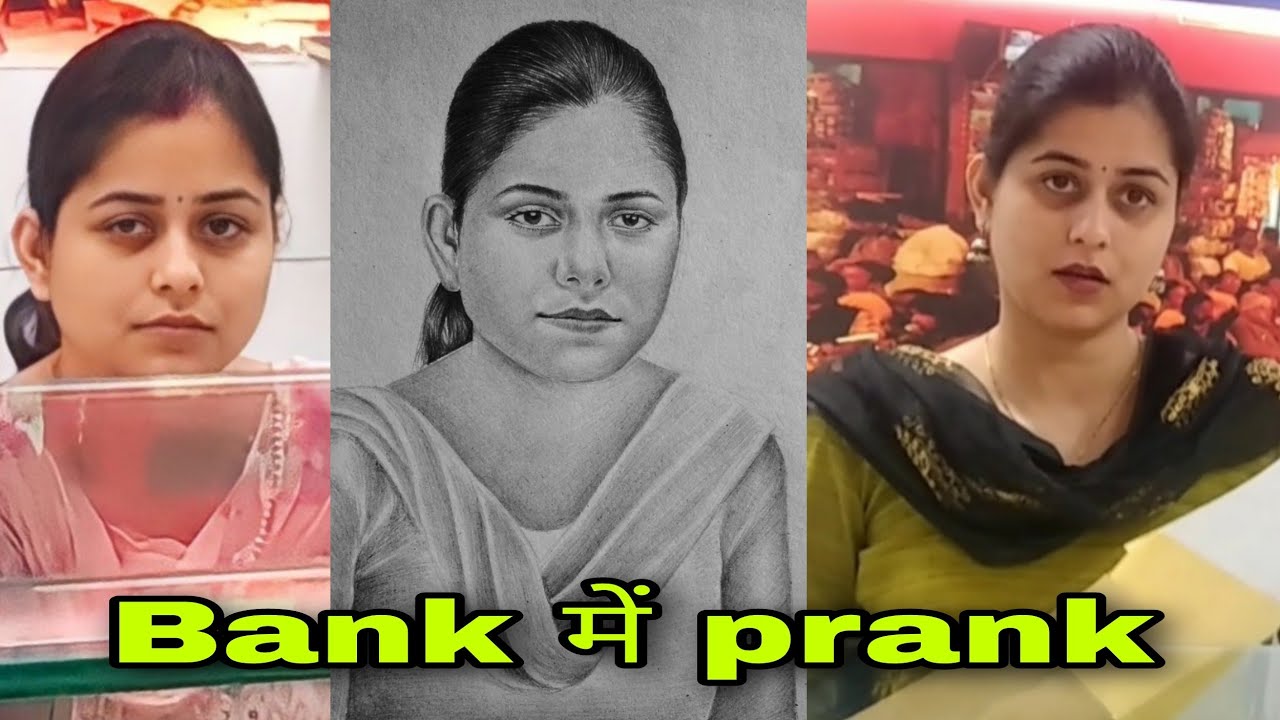 drawing prank with bank girl part-3 😍(@kalakritikibaatRamanArt) #art # ...