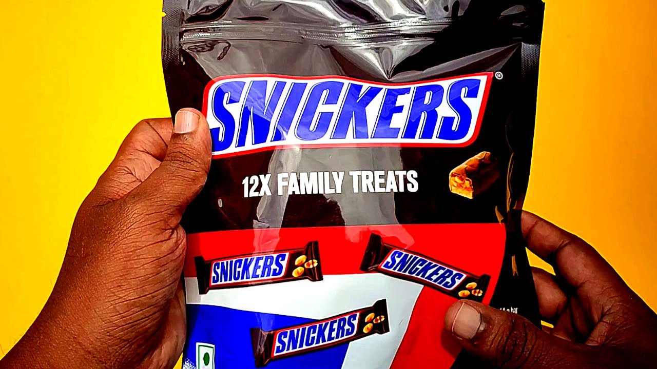 Snickers Chocolate Family Pack Review Ibibna - YouTube
