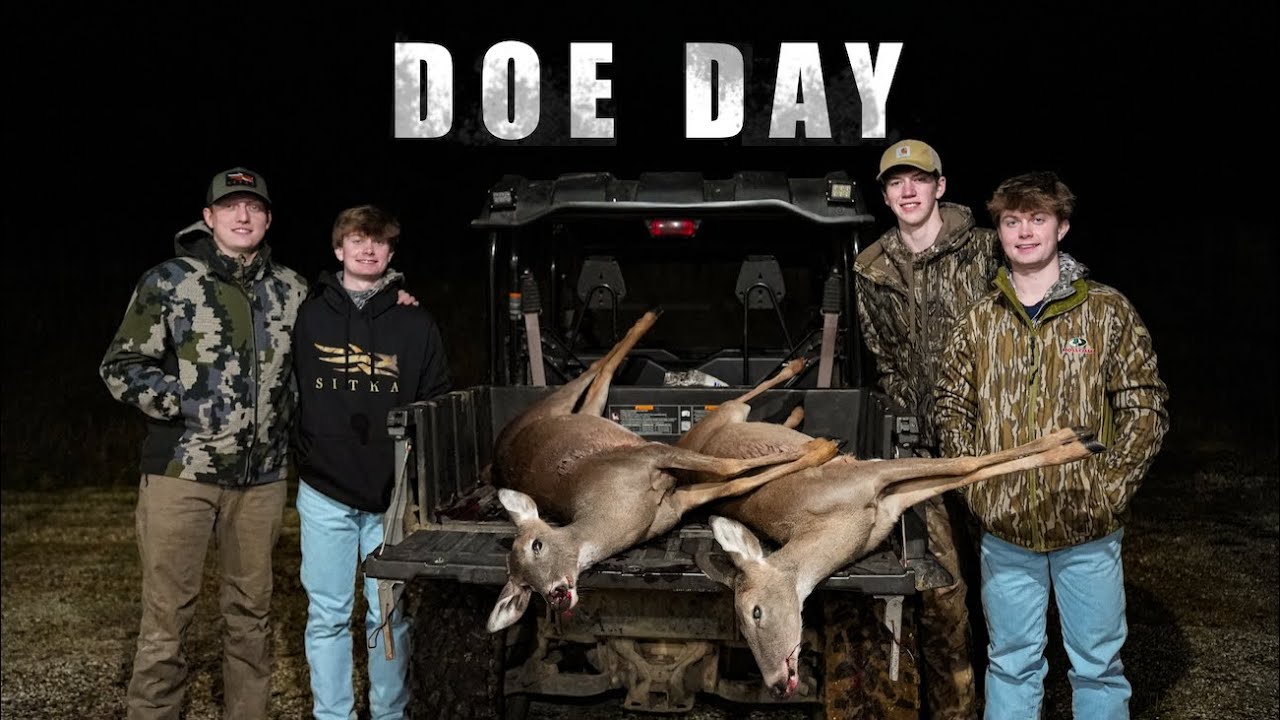 Alabama Doe Management Day!! - YouTube