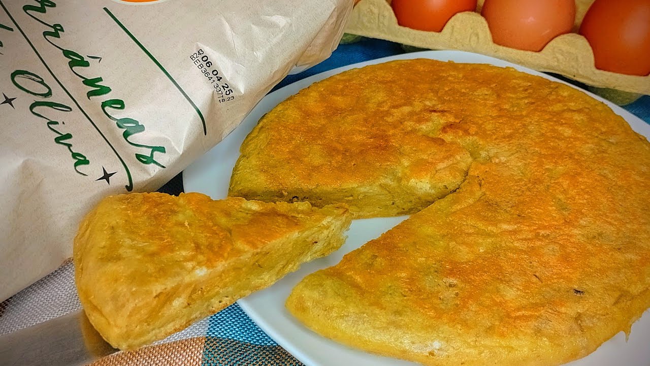 La tortilla de patata más rápida del mundo ⏳⚡. ¡Lista en minutos ...