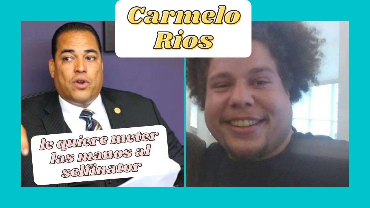 Carmelo Rios le quiere meter las manos al selfienator - YouTube