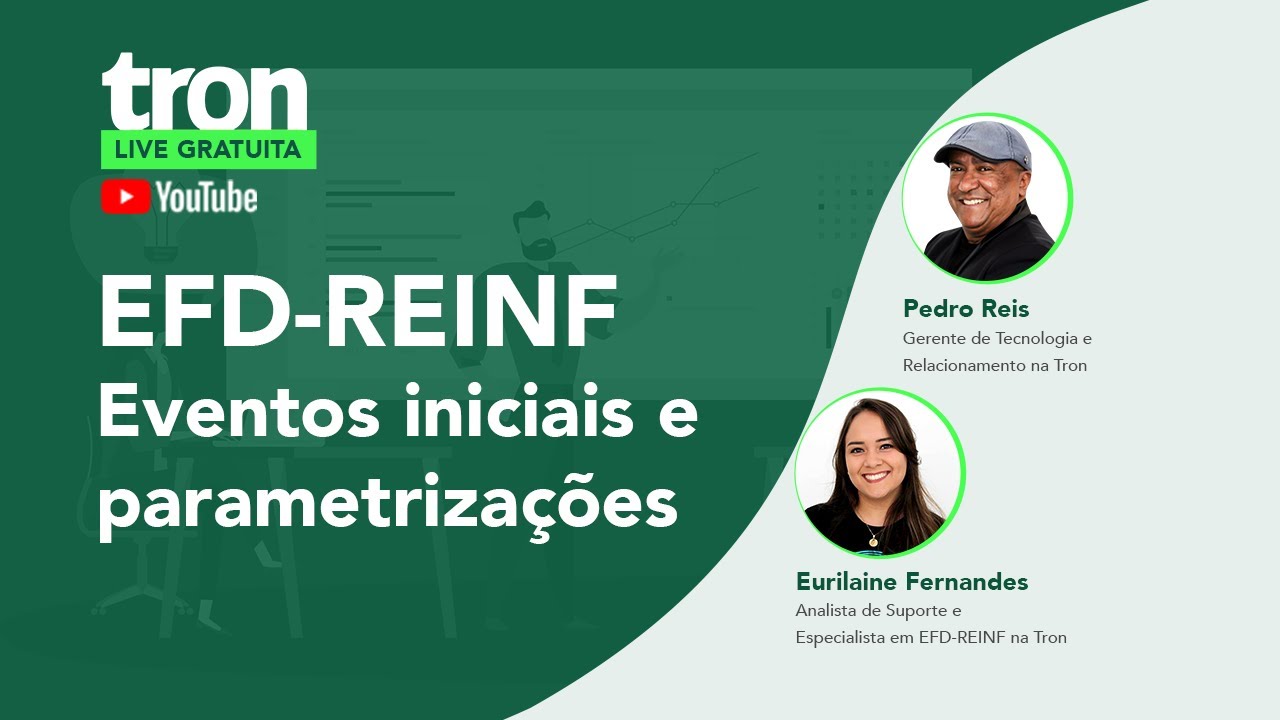 Live: EFD-REINF - Eventos iniciais e parametrizações - YouTube