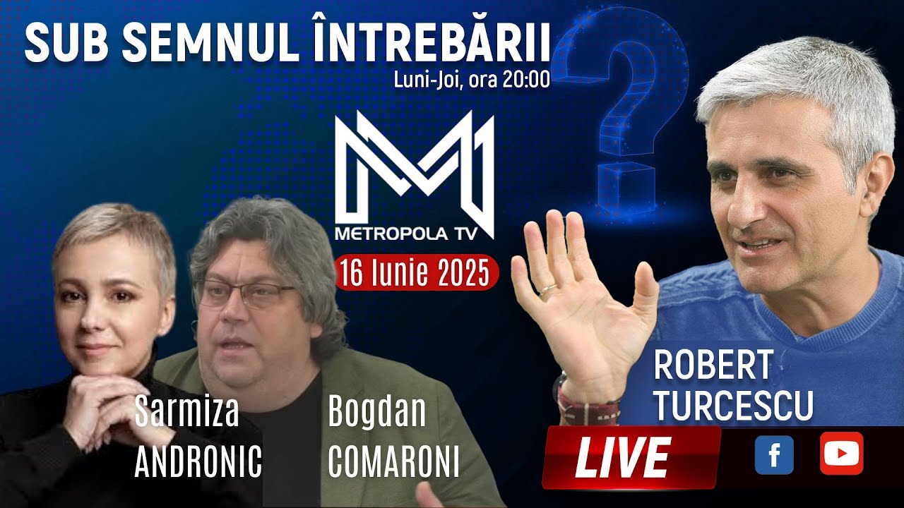 Sub semnul intrebarii cu Robert Turcescu Sarmiza Andronic Bogdan ...