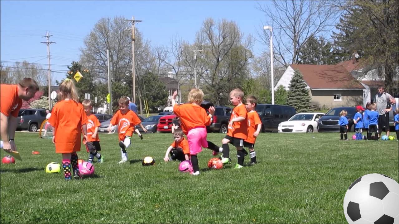 Preschool Soccer - What It's Like - Logan's First Soccer Game - YouTube