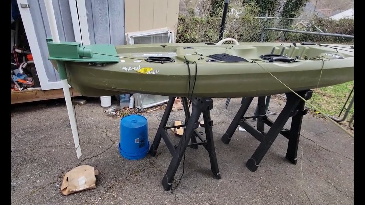 DIY Kayak Power Pole: Part 2 - YouTube