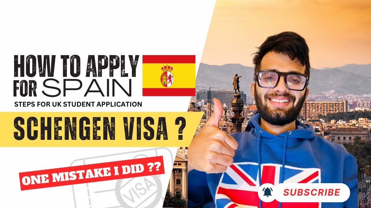 How to apply for Schengen Visa (SPAIN) | Visa in 1 month | Full ...