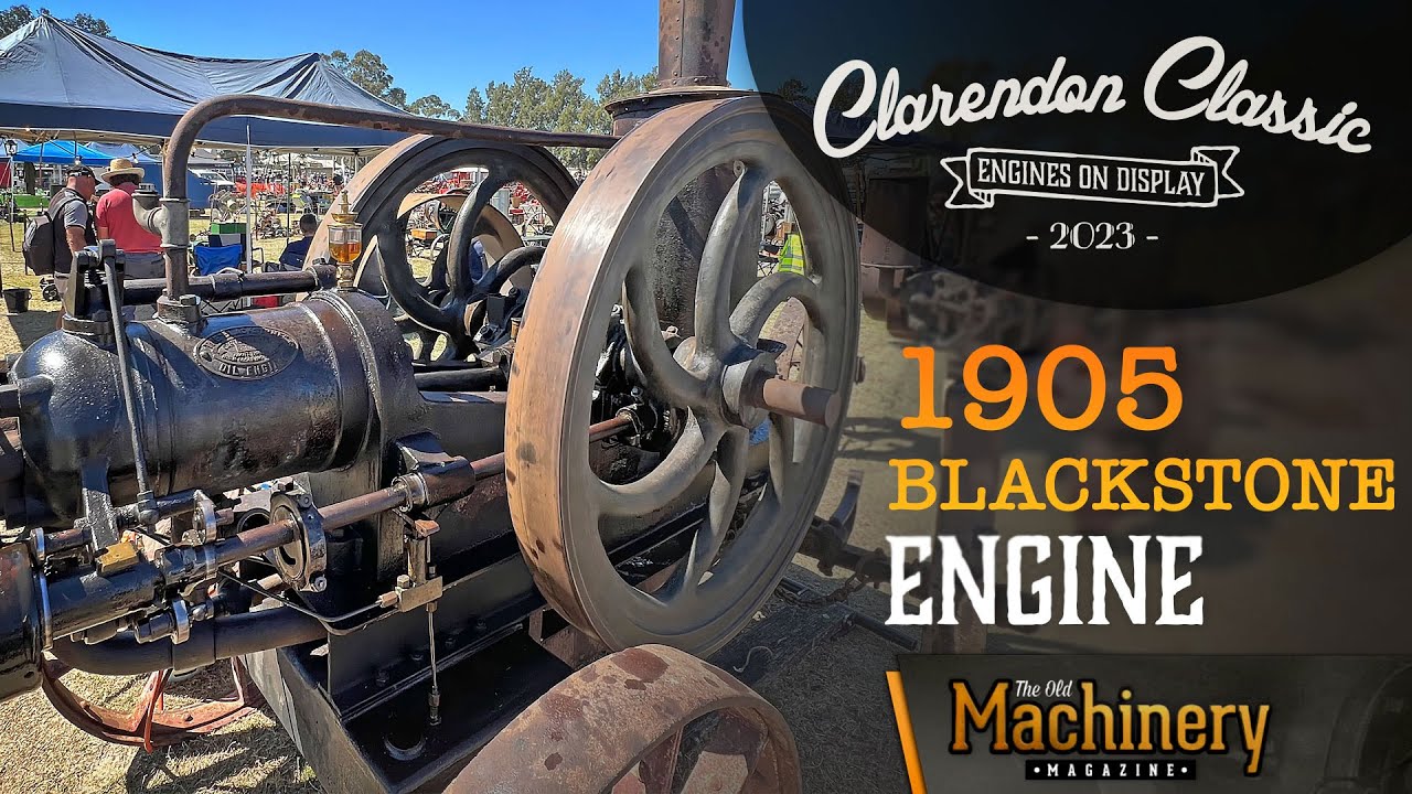 1905 Blackstone Engine 6 1/2hp - YouTube