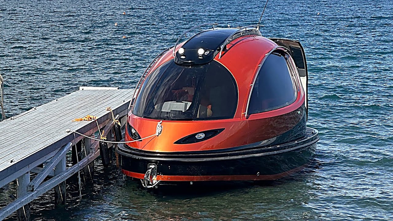 Hyper Sport Jet Capsule: The Futuristic Watercraft with a Transformable ...