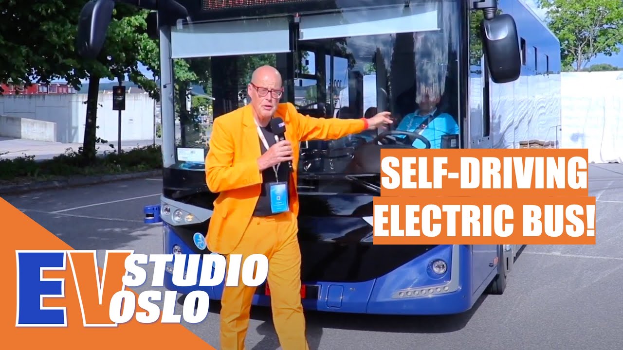 Autonomous Lvl 4 Electric Bus | EV STUDIO OSLO - YouTube