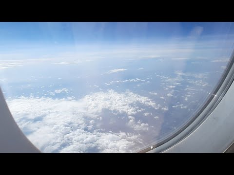 Flight Take Off Inside View | Airplane Above Clouds - YouTube