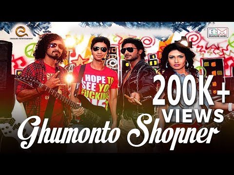 Fuad ft. Fahim | Ghumonto Shopner | Official Music Video | Bangla New Song 2018
