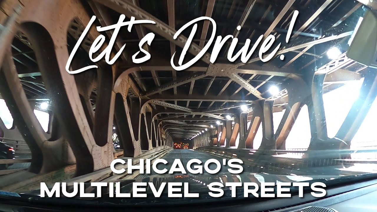 Let's Drive! Multilevel Streets in Downtown Chicago, Illinois - YouTube