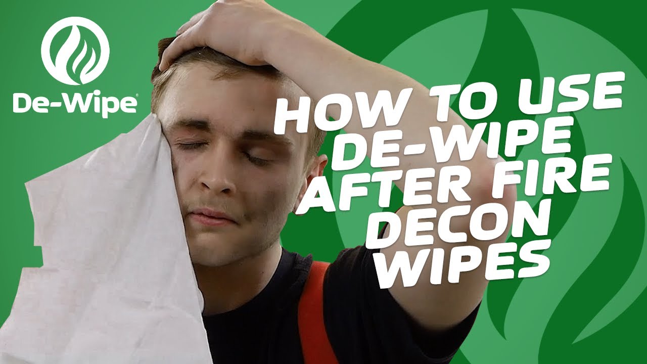 How to Use De-Wipe After Fire Decontamination Wipes - YouTube