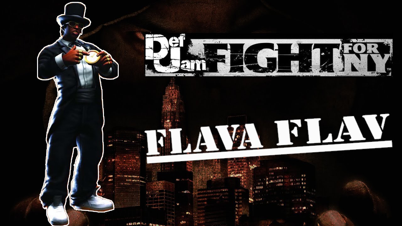 Def Jam FFNY: Character Showcase - Flava Flav - YouTube