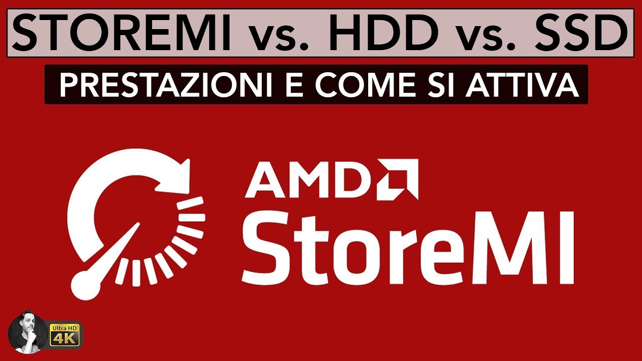 AMD StoreMI vs. HARD DISK vs. SSD | Cos'è e come si attiva StoreMI ...