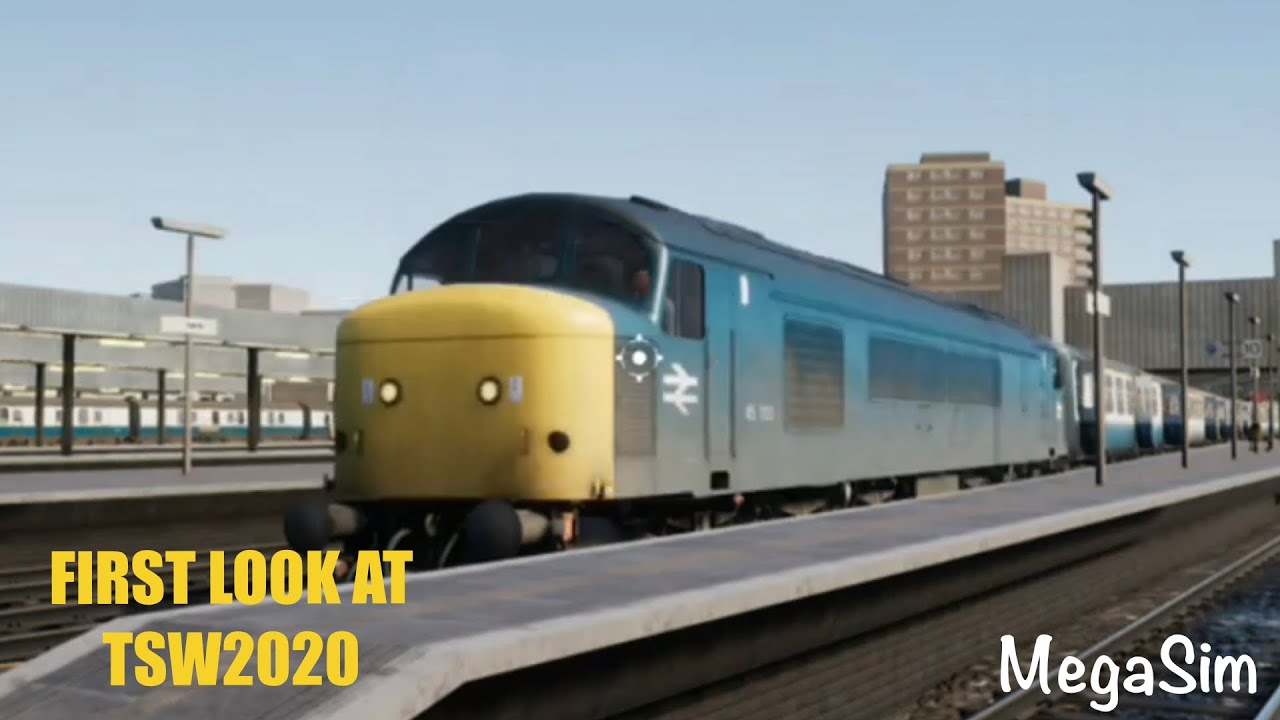 Train Sim World 2020 - Taking a Ride on a Class 45 from Leeds City to ...