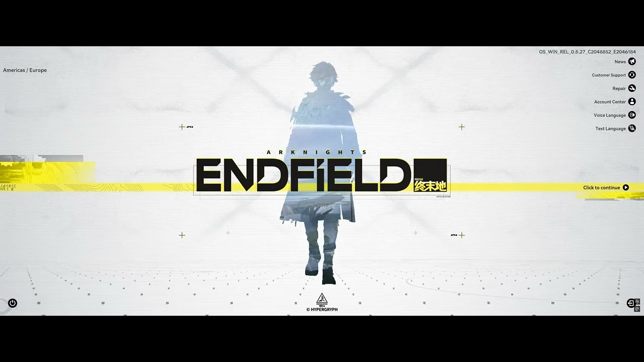 Arknights Endfield Male Login Screen - YouTube
