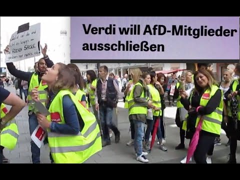 Skandal! Verdi vs AfD. Das ist Pressefreiheit / Meinungsfreiheit bei ...