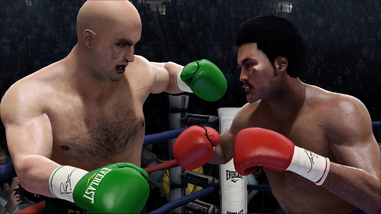 George Foreman vs Tyson Fury FULL FIGHT | All Time Heavyweight ...