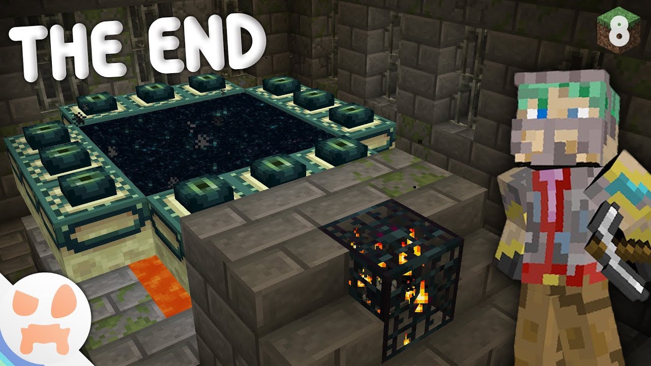 Preparing For And Finding The End Minecraft Basics 8 Youtube
