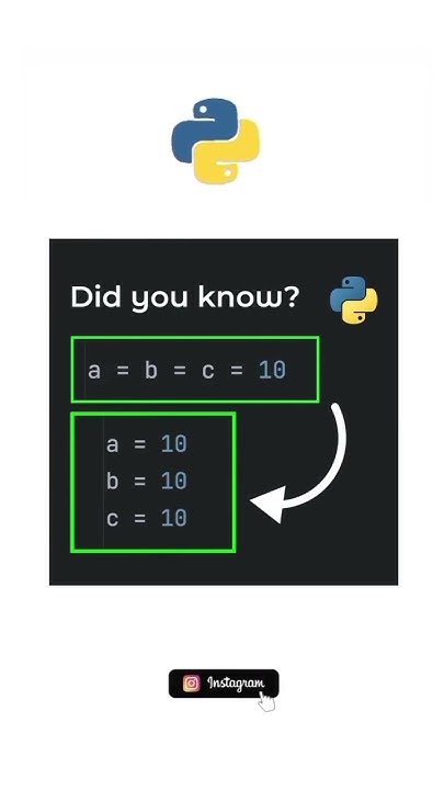 Do you know this trick? #python #programming #viral #subscribe #pythontricks #like - YouTube