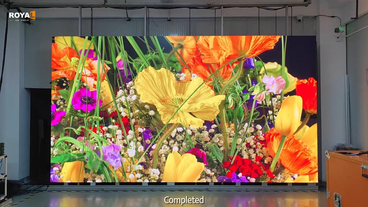 Indoor LED Display Vertical Installation- LED Wall, LED Video Wall ...